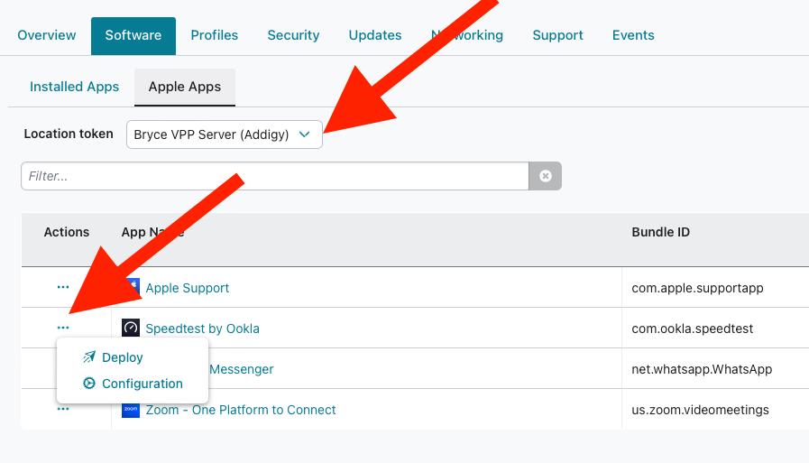 Managed App Configuration – Addigy