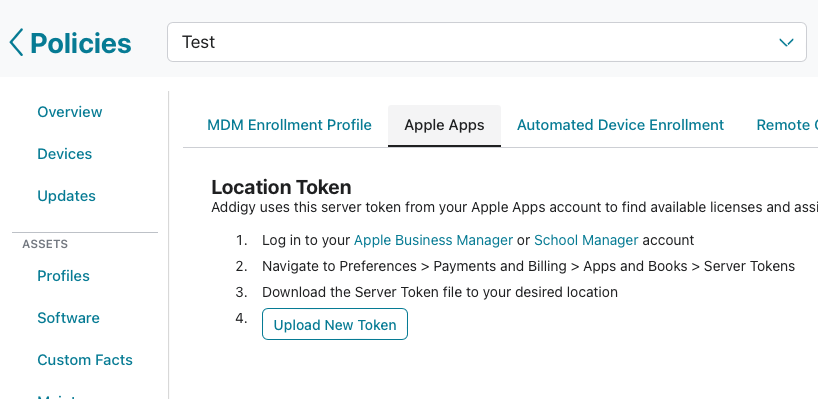 Configuring Apple Apps (Apps & Books) – Addigy