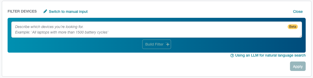 Smart Filters – Addigy