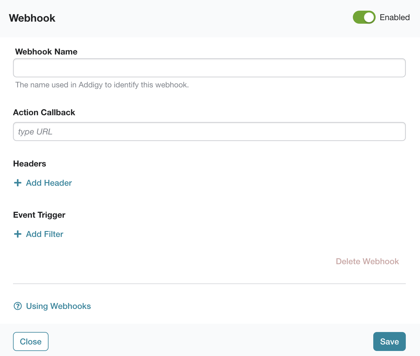 Event Webhooks – Addigy