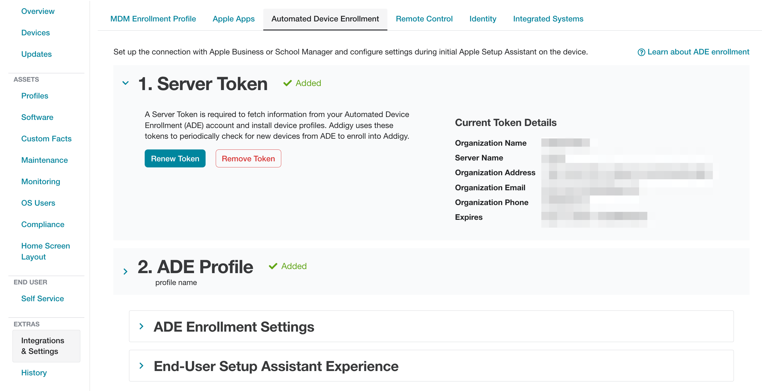 Renewing an Automated Device Enrollment Token – Addigy