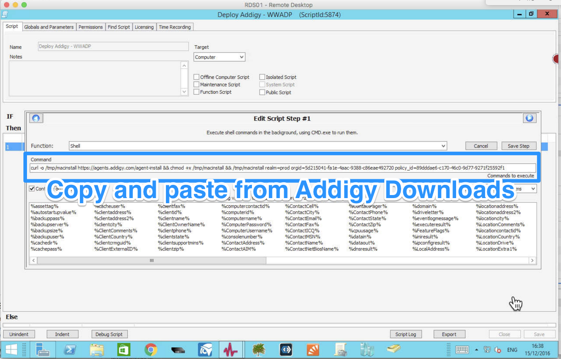 Install Addigy with Connectwise Automate (Labtech) – Addigy