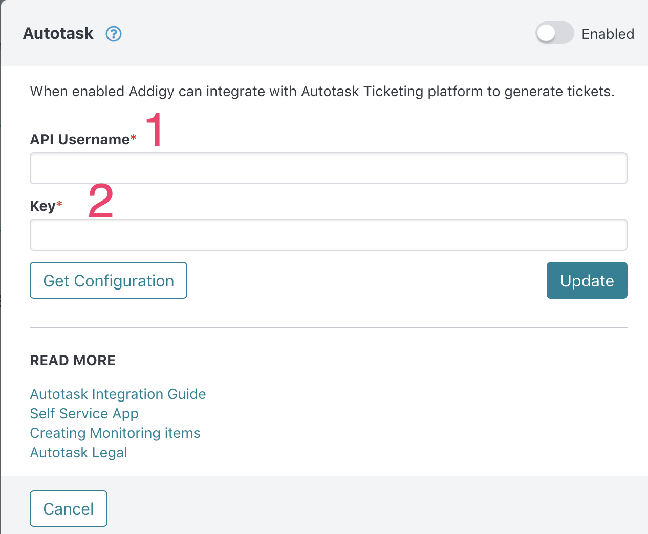 How to create an API user in Autotask – Addigy