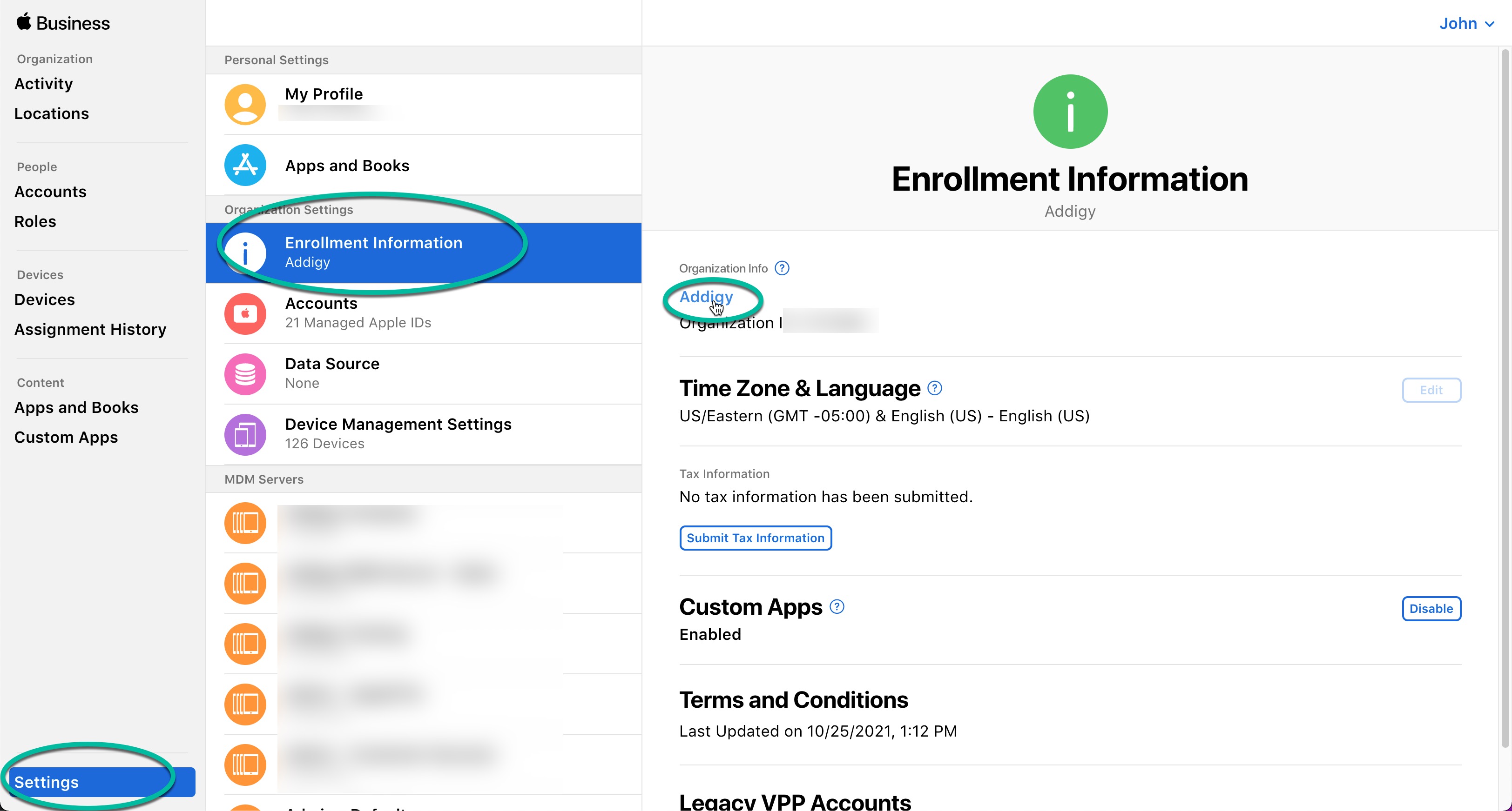 APN Certificates and Apple Business/School Manager Notifications – Addigy